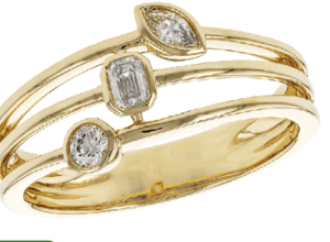 NEW PRODUCT GALLERY: Allison Kaufman Gold and Diamond Ring | the ...