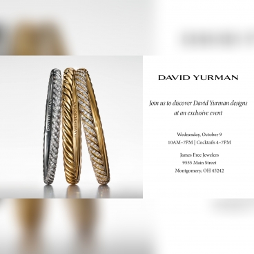 David Yurman Collection Event Set for October 9 at James Free Jewelers ...