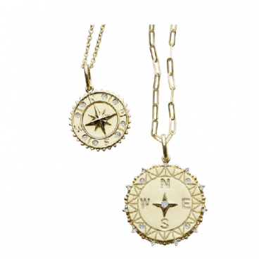 NEW PRODUCT GALLERY: Dilamani Diamond Compass Medallions | the ...